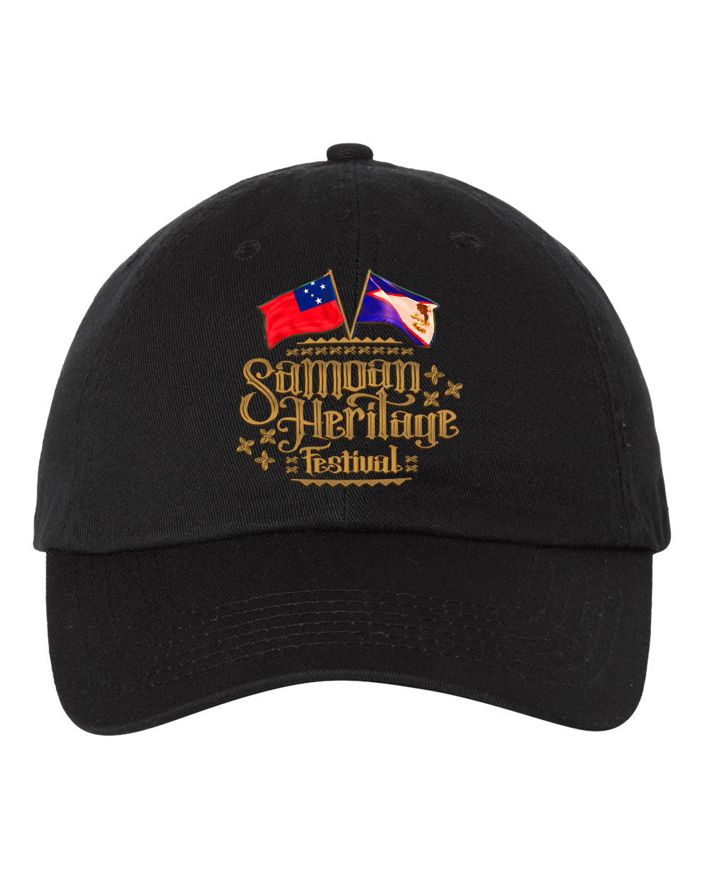 Samoan Heritage Fest Black Dad Hat – SamoanHeritageFest